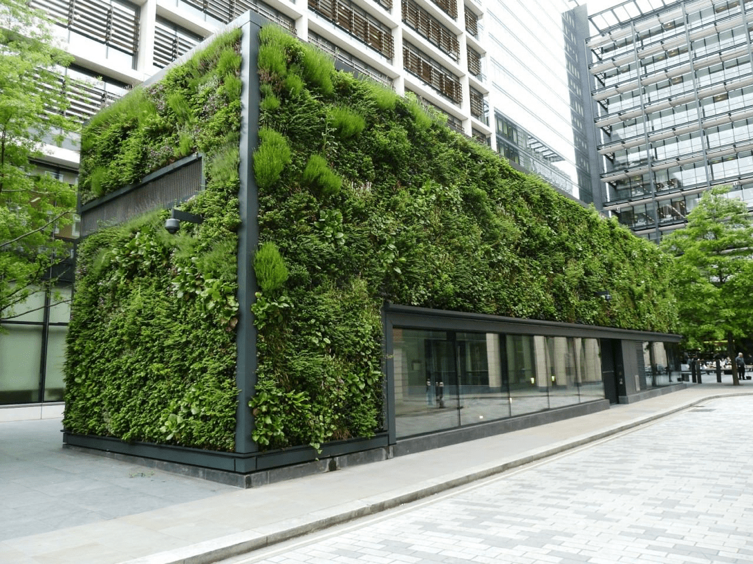 Green and Living Walls - LBR Architecture